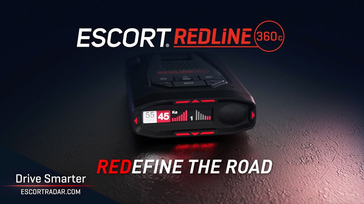Escort Redline 360C AU/NZ Model Radar Detector With ARROWS