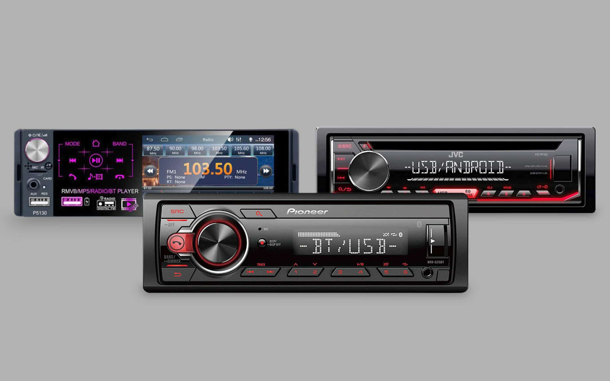 Single din head unit