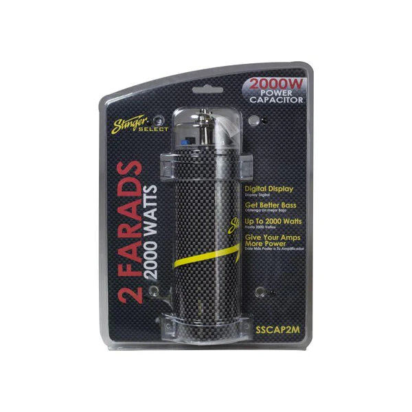 Stinger CARBON FIBER 2 FARAD DIGITAL CAPACITOR