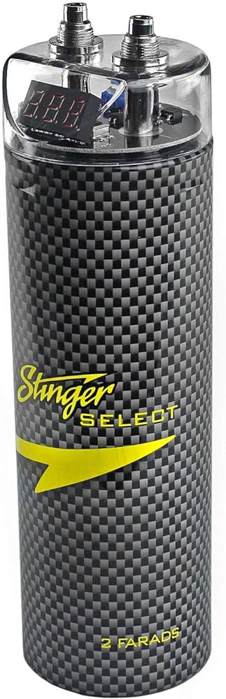 Stinger CARBON FIBER 2 FARAD DIGITAL CAPACITOR